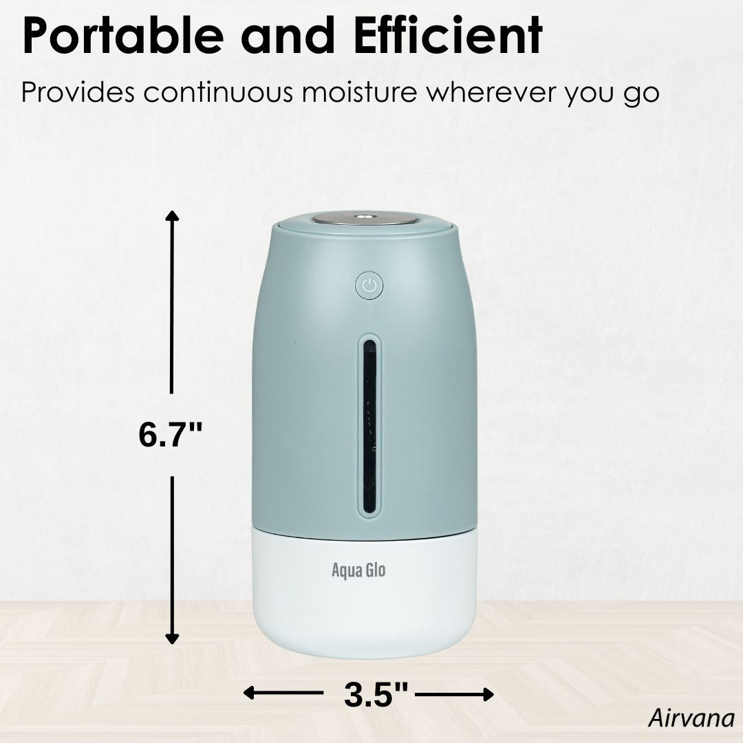 Aqua Glo Portable Cool Mist Facial Humidifier AG250HUM – airvana-air